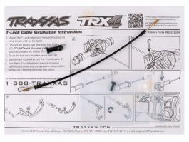 Traxxas T-Lock Kabel vorne TRX-4&6 TRX8283